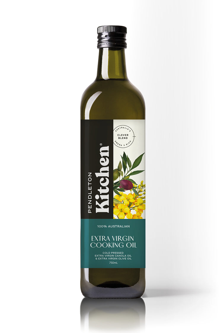 Pendleton Kitchen Extra Virgin Cooking Oil - 80% EV Canola Oil & 20% E ...