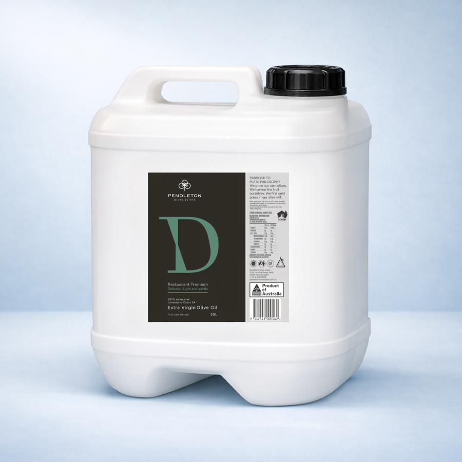 Australian Extra Virgin Olive Oil 20L | Delicate EVOO | Pendleton ...